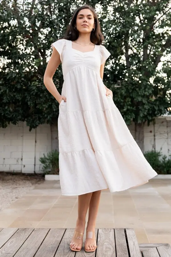 POLAGRAM Kesler Midi Dress