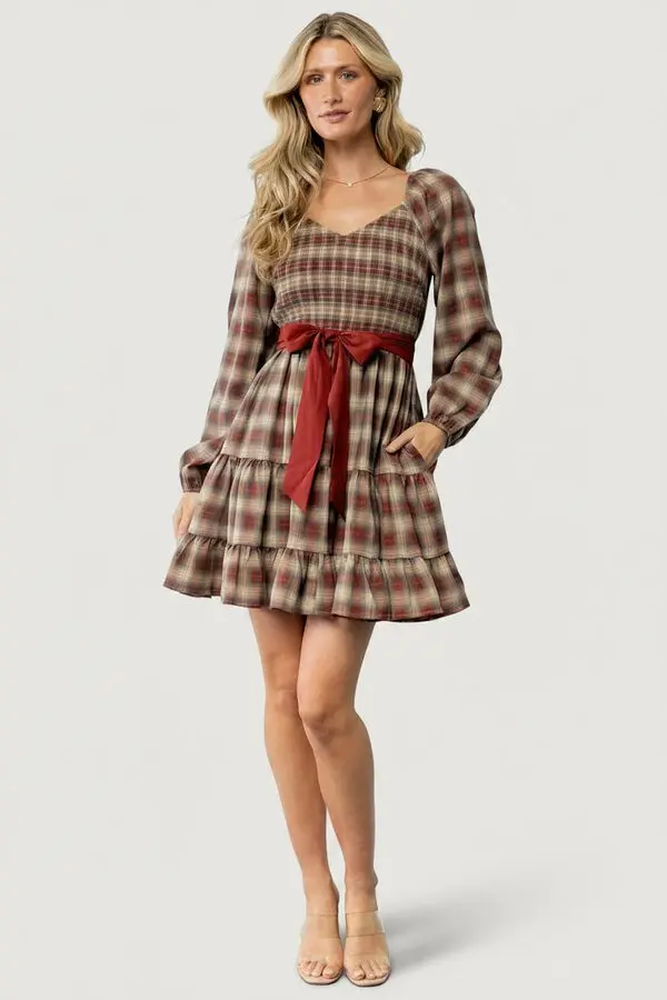 IN FEBRUARY Stina Short Dress