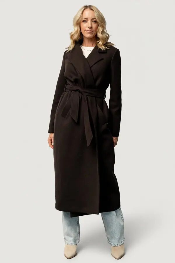 BESTSELLER Glenwood Coat - Dark Brown