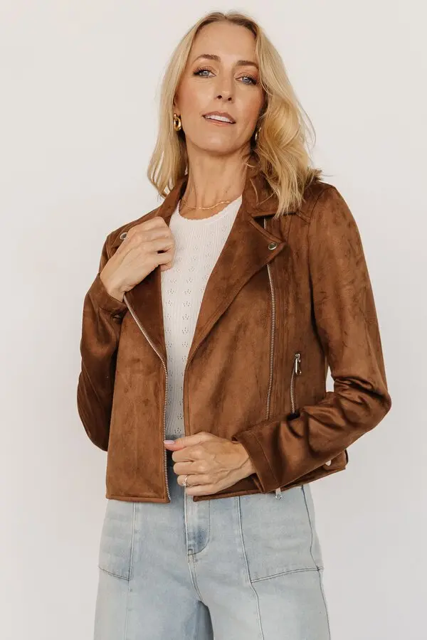 BESTSELLER Marisa Faux Suede Jacket