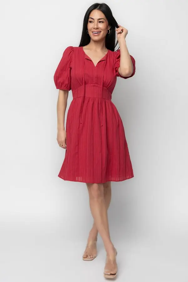 POLAGRAM Hayley Short Dress