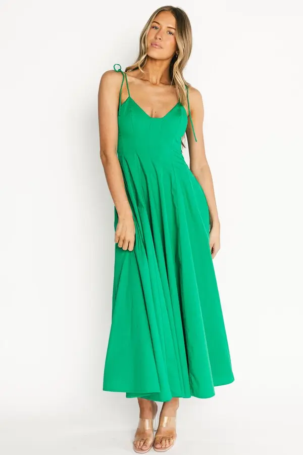 BLUE BLUSH Kitty Maxi Dress