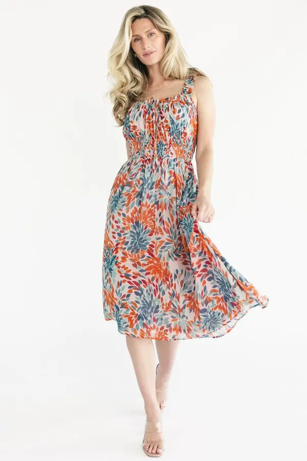 XH TEXTILES Marni Midi Dress