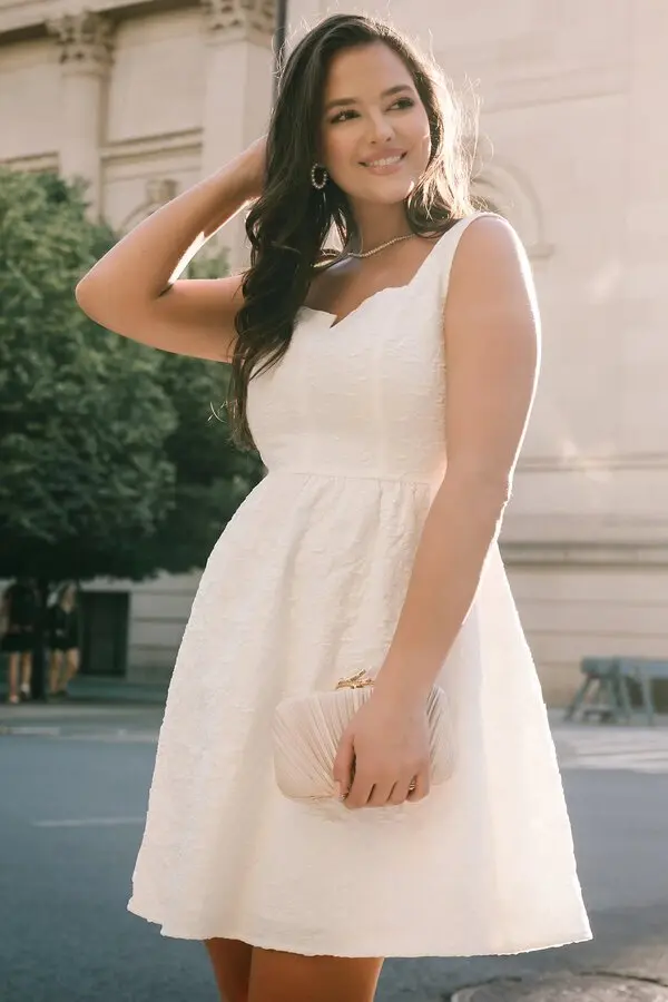 IN FEBRUARY Fleur Short Dress
