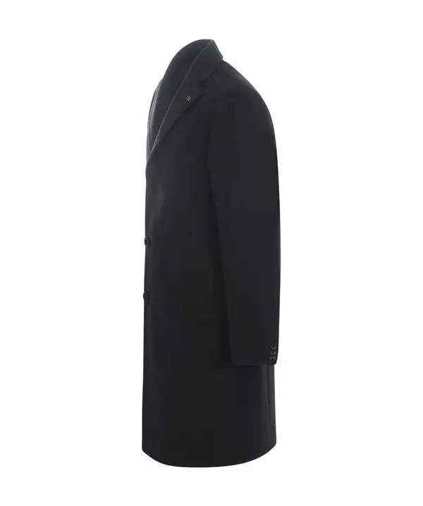 Tagliatore Single-breasted Felted Coat