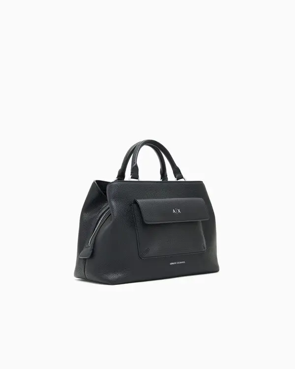 Armani Exchange Pocket-detail Tote Bag