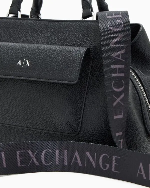 Armani Exchange Pocket-detail Tote Bag