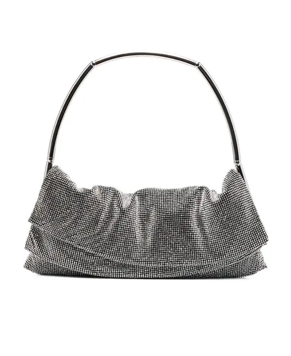 Benedetta Bruzziches Crystal Decorated Shoulder Bag