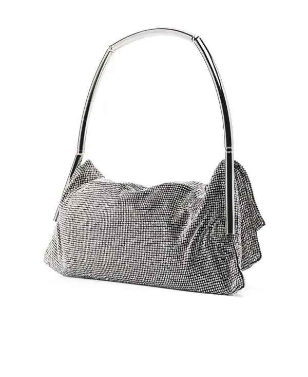 Benedetta Bruzziches Crystal Decorated Shoulder Bag