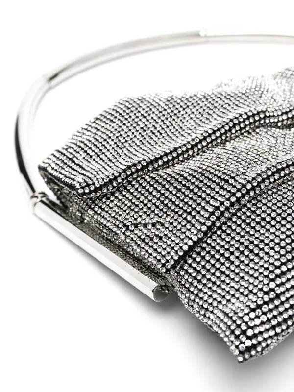 Benedetta Bruzziches Crystal Decorated Shoulder Bag