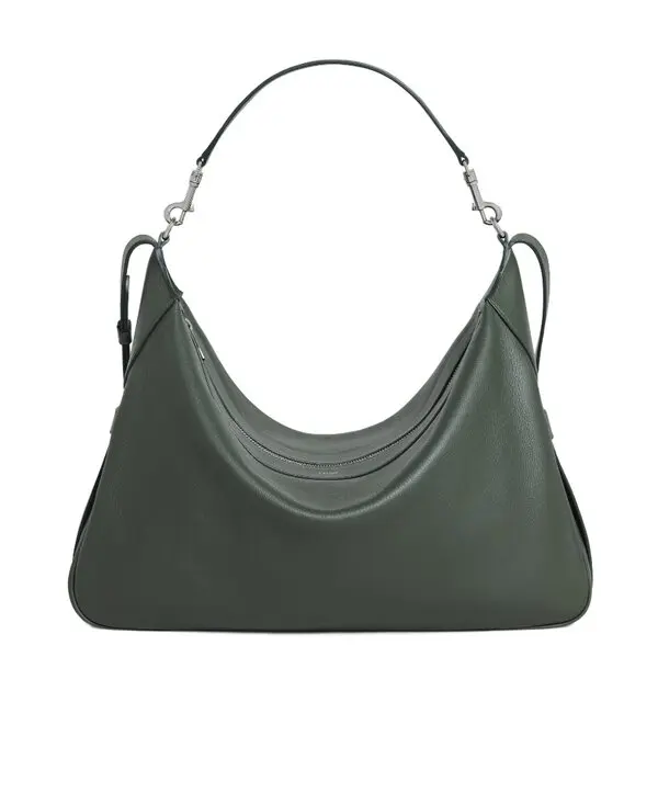 Celine Large Strap Romy In Supple Calfskin - Black