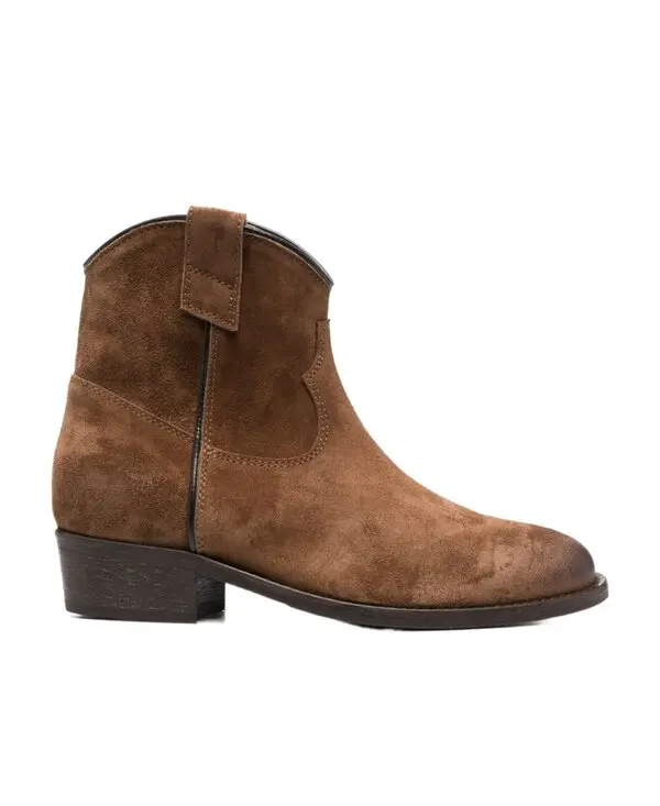 VIA ROMA 15 Logo Short Boots