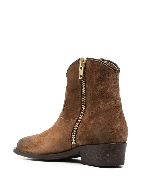 VIA ROMA 15 Logo Short Boots