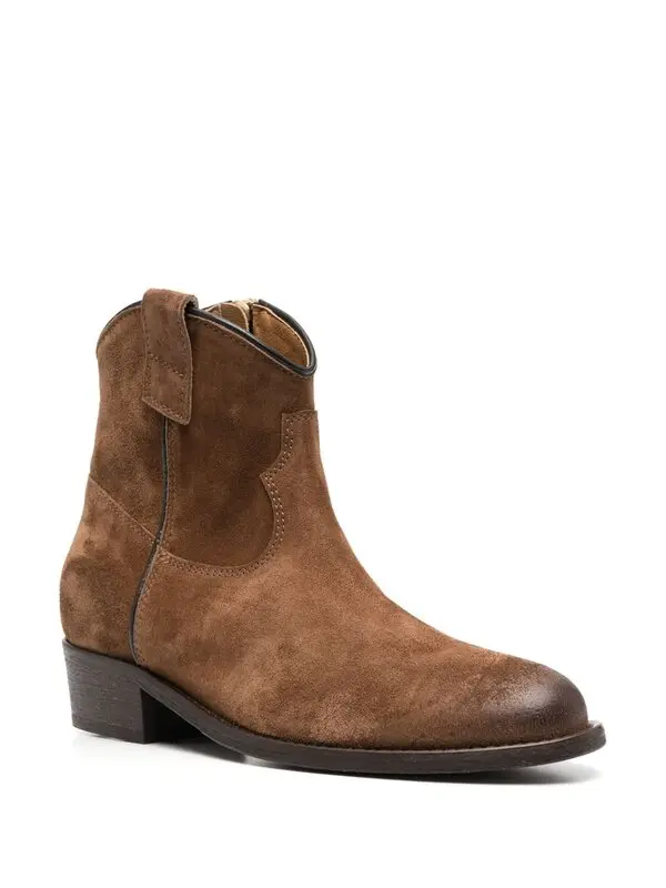 VIA ROMA 15 Logo Short Boots