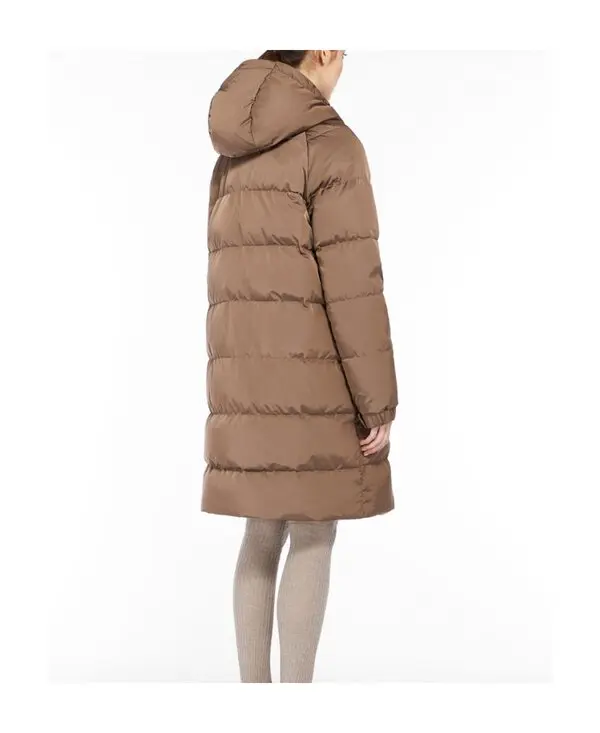 Max Mara Quilted Logo Down Jacket