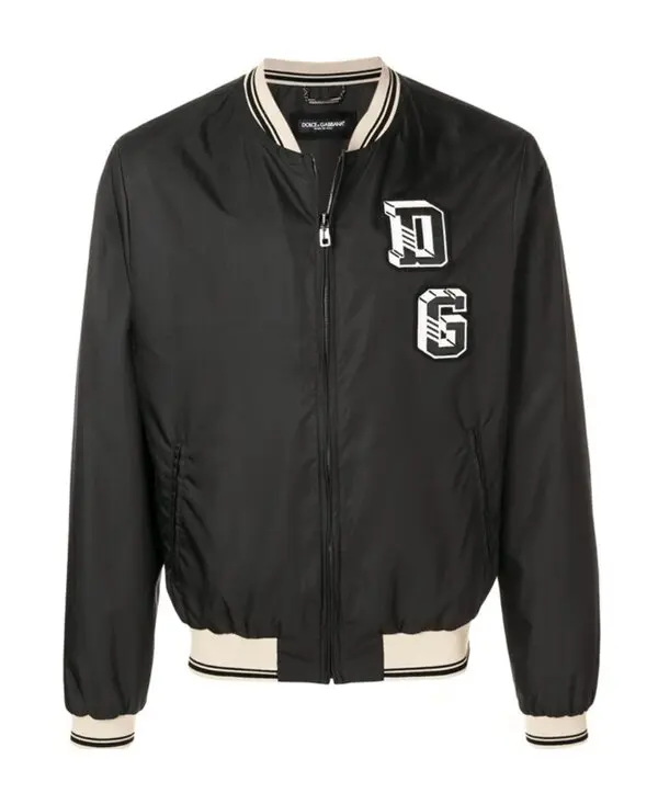 Dolce & Gabbana Techno Cloth Casual Bomber Jacket