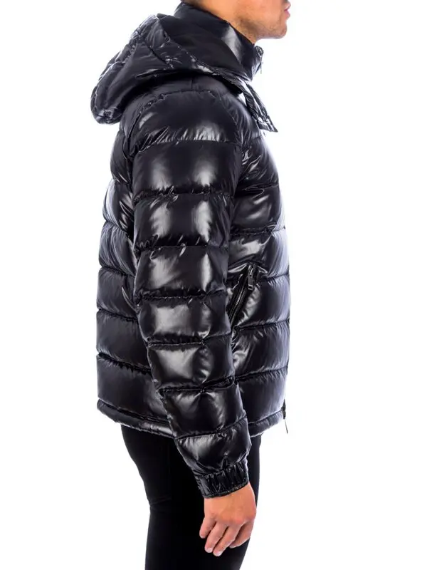 Valentino Garavani Logo Patch Hooded Jacket