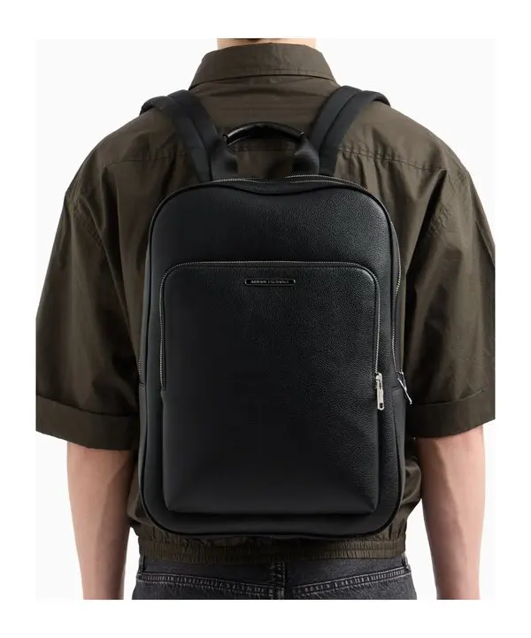 Armani Exchange Logo-plaque Backpack