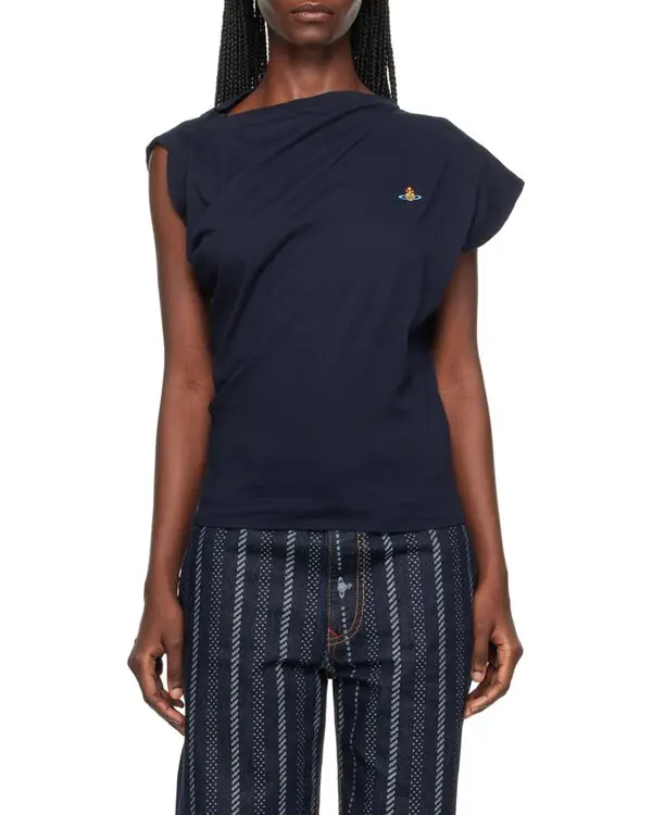 VIVIENNE WESTWOOD Irregular One-sleeve T-shirt