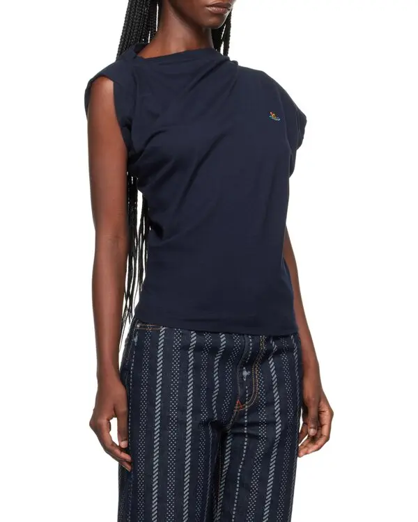 VIVIENNE WESTWOOD Irregular One-sleeve T-shirt