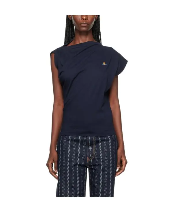 VIVIENNE WESTWOOD Irregular One-sleeve T-shirt