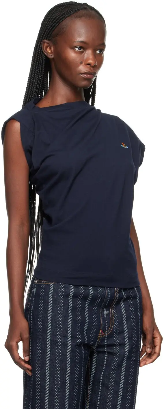 VIVIENNE WESTWOOD Irregular One-sleeve T-shirt