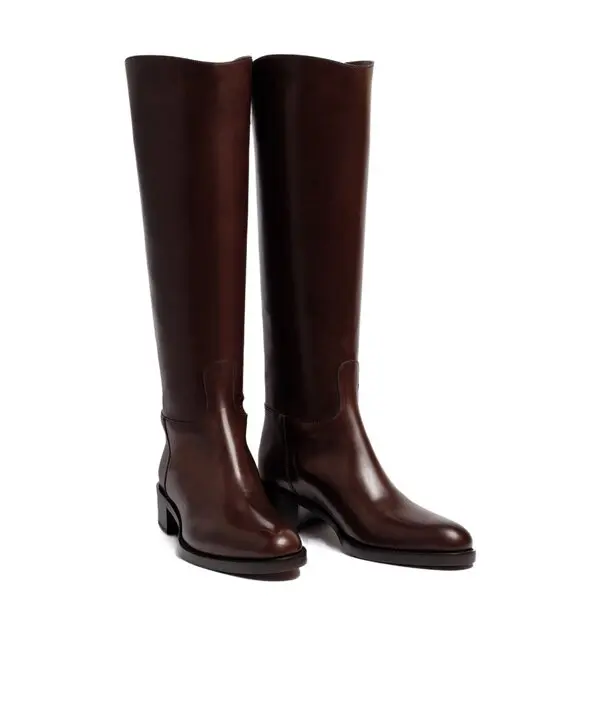 Sartore Round-toe Tall Boots