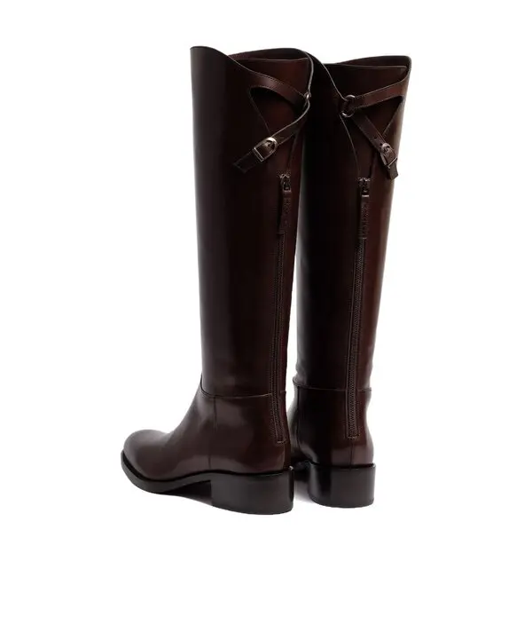 Sartore Round-toe Tall Boots