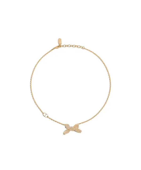 Dior Delicate Bow Necklace
