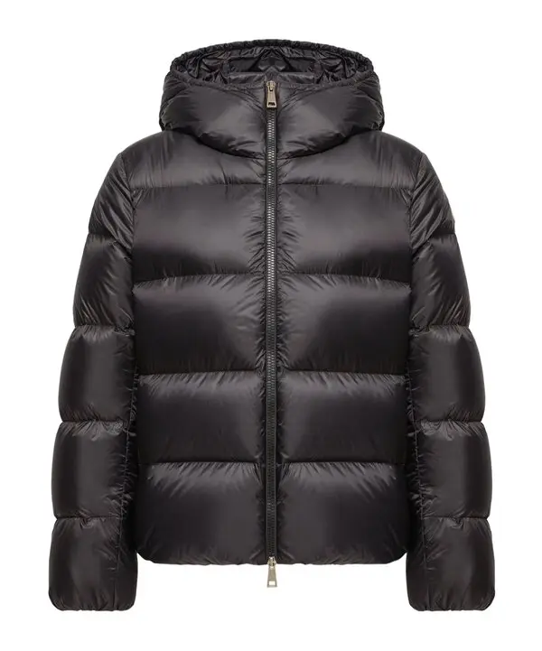 Moncler Feligule Hooded Short Down Jacket