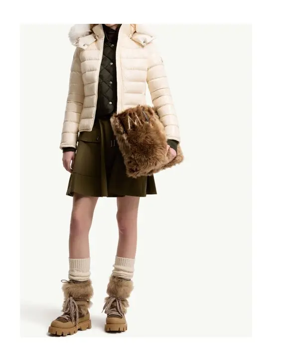 Moncler Badyeffe Hooded Short Down Jacket