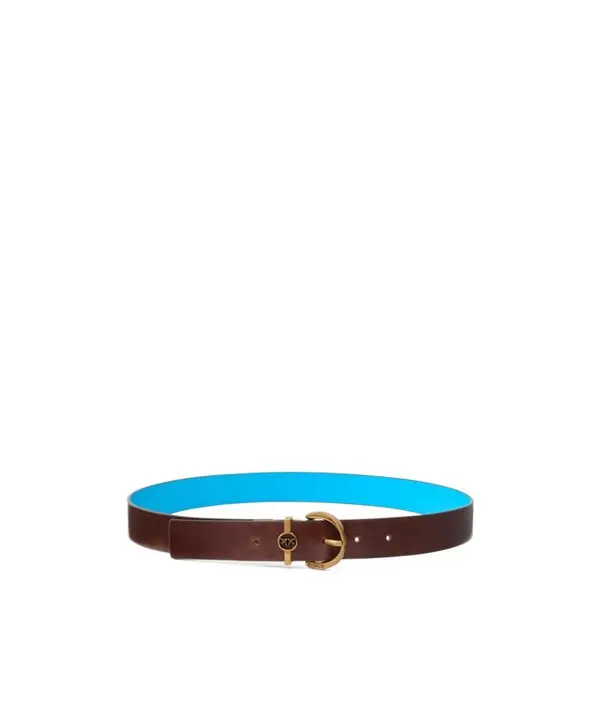 Pinko Love Birds Logo Reversible Belt