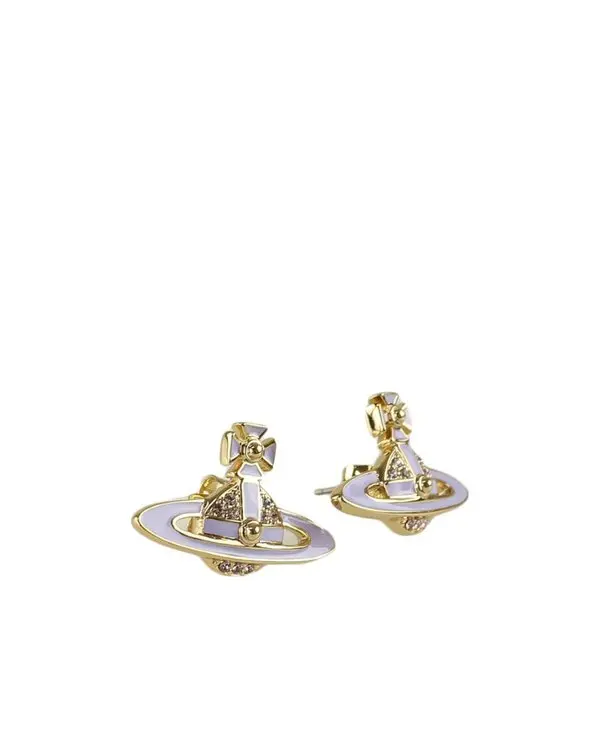 VIVIENNE WESTWOOD Logo Pendant Earrings