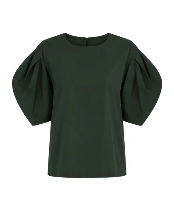 Max Mara Sabrina Puff Sleeve T-shirt - Green