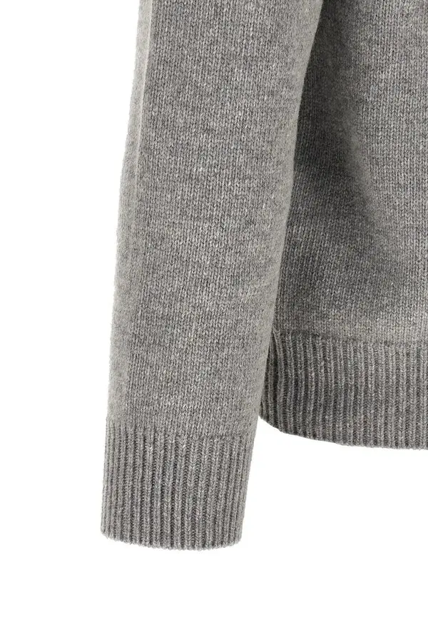 Stone Island Button-up Jumper - Gray