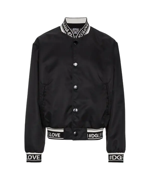 Dolce & Gabbana Logo Bomber Jacket