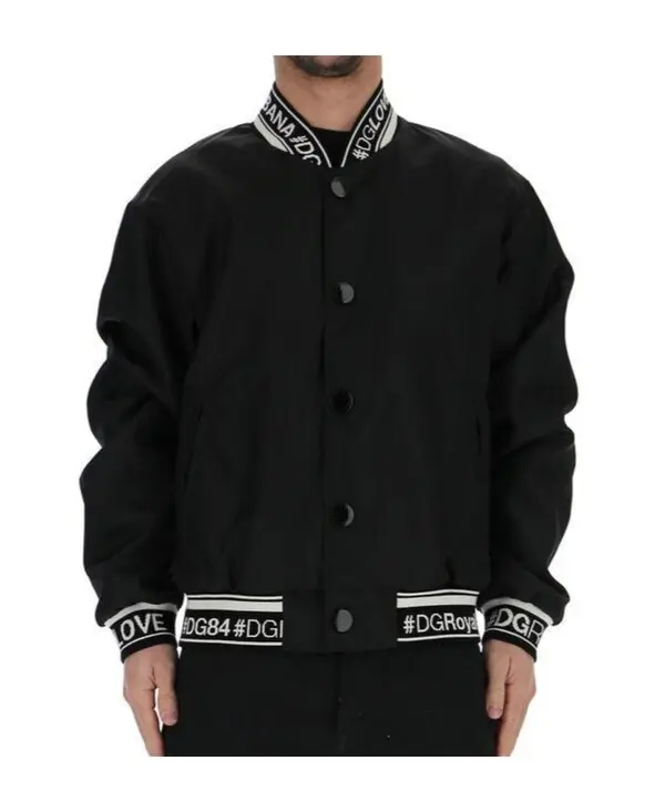 Dolce & Gabbana Logo Bomber Jacket