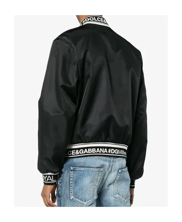 Dolce & Gabbana Logo Bomber Jacket