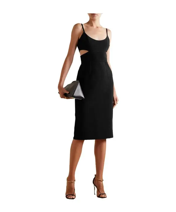 Michael Kors Cut-out Cami Midi Dress