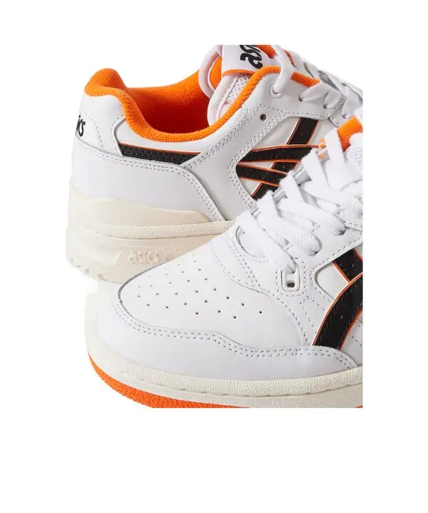 Asics Solid Color Leather Sneakers