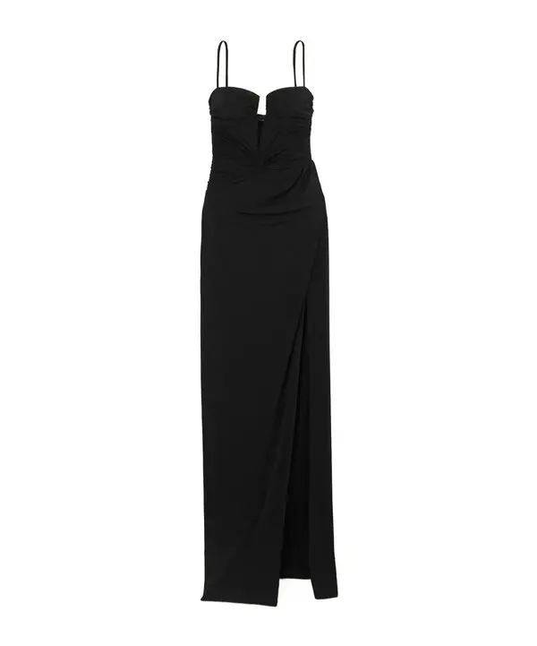 Brandon Maxwell Ruched Jersey Gown