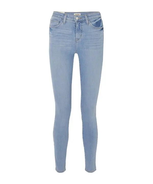L'Agence Marguerite High-rise Skinny Jeans - Blue