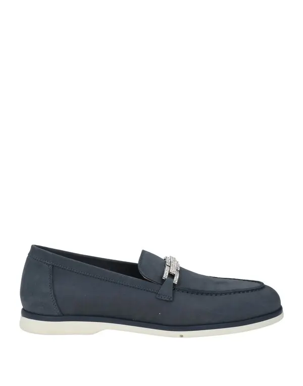 BALDININI Embellished Leather Loafers