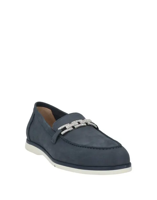 BALDININI Embellished Leather Loafers
