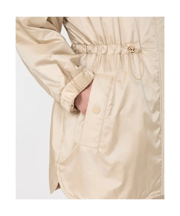 Max Mara Reversible Water-repellent Canvas Padded Parka Sand