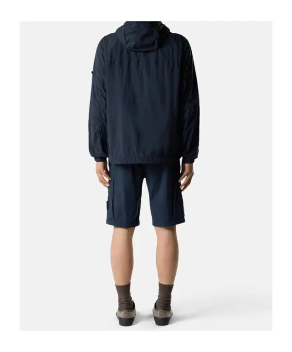 Stone Island Slim-fit Cargo Bermuda Shorts With Zip Pockets
