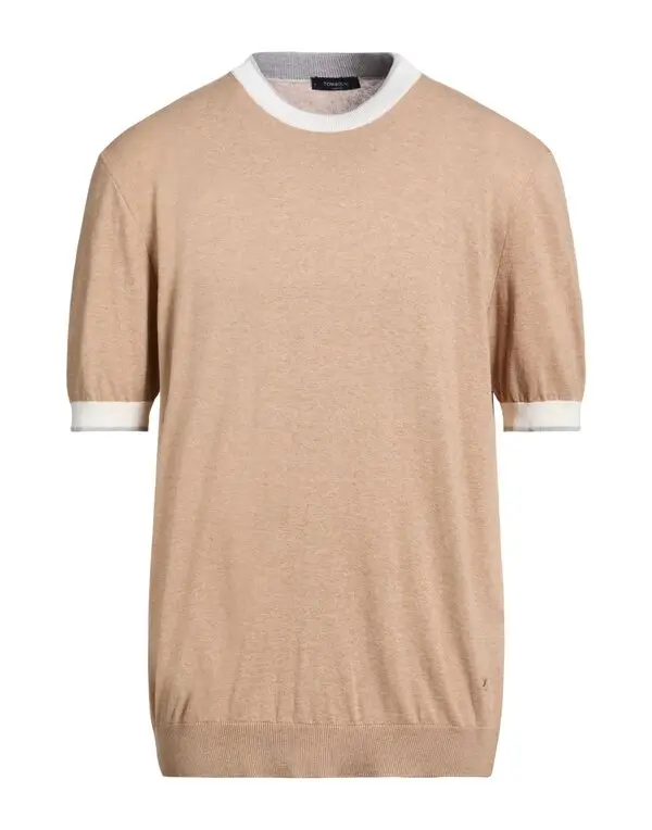 TOMBOLINI Sweater Sand Size Cotton
