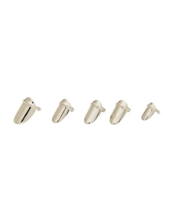 Rabanne Single Earring Brass - Silver