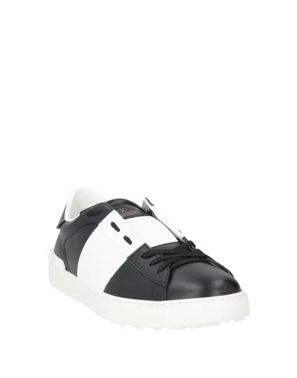 Valentino Garavani Two-tone Leather Low-top Sneakers