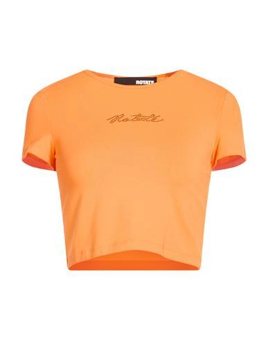 ROTATE BY BIRGER CHRISTENSEN T-shirt Size Organic Cotton, Modal, Elastane - Orange